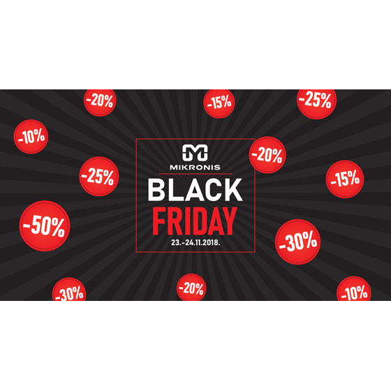Black Friday popusti u Mikronisu - Mikronis.hr