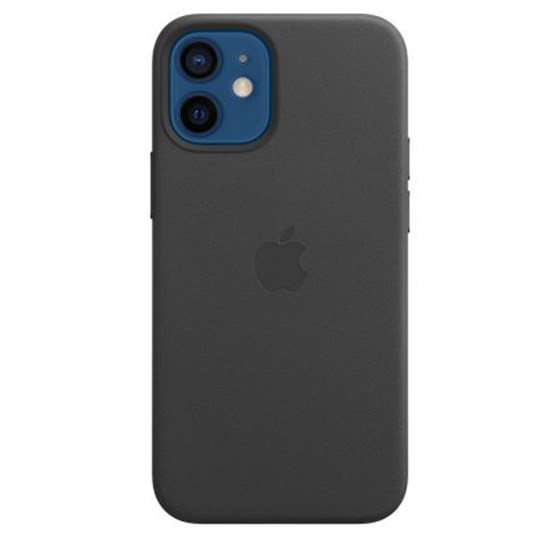 Apple iPhone 12 mini Leather Case with MagSafe - Black 0,0000000000 ...