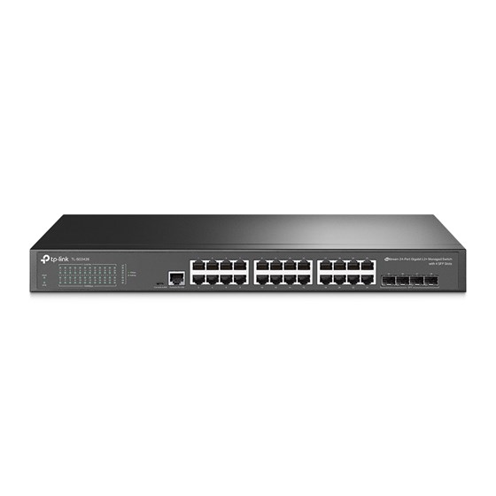 TP-Link TL-SG3428 JetStream 24-port Gigabit L2+ Managed Switch, 4× ...